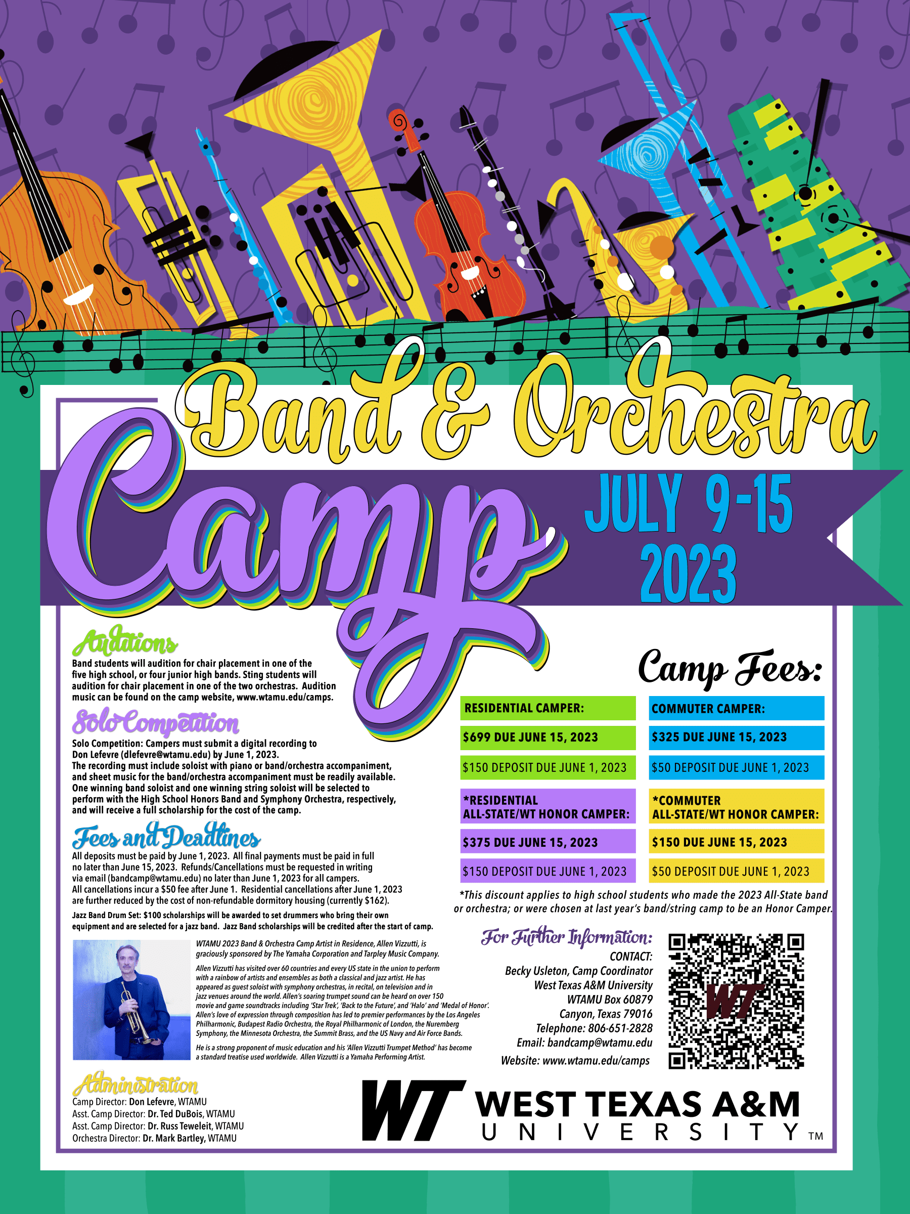 70th Annual WT Band Camp - WT Band Alumni