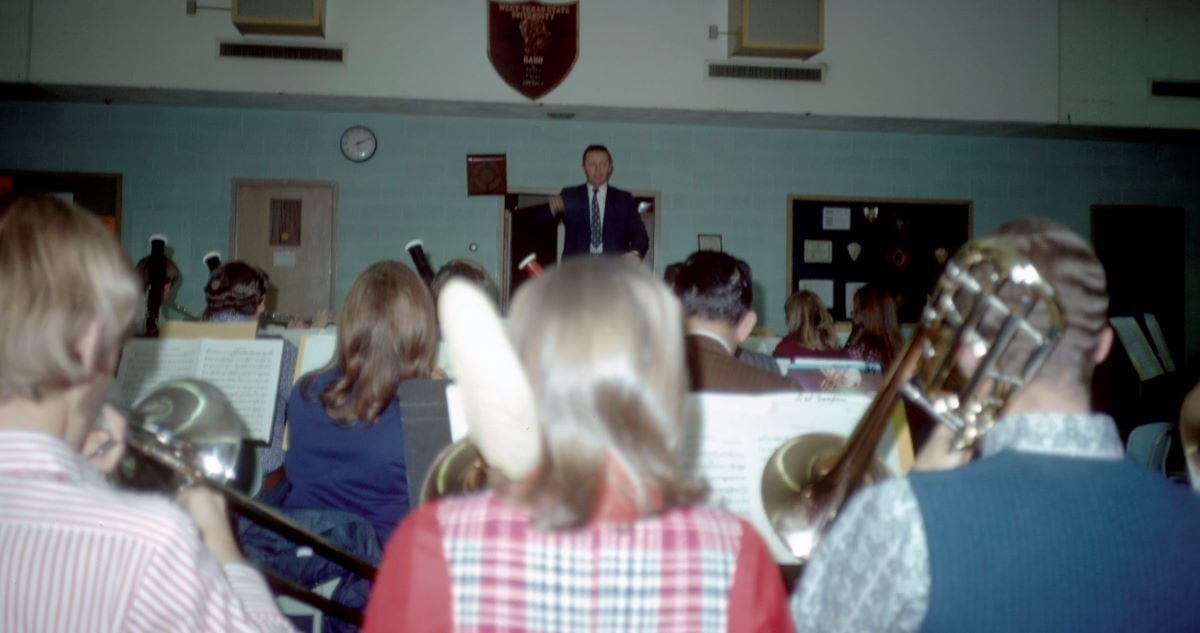 1974 TMEA Performance by WT - WT Band Alumni